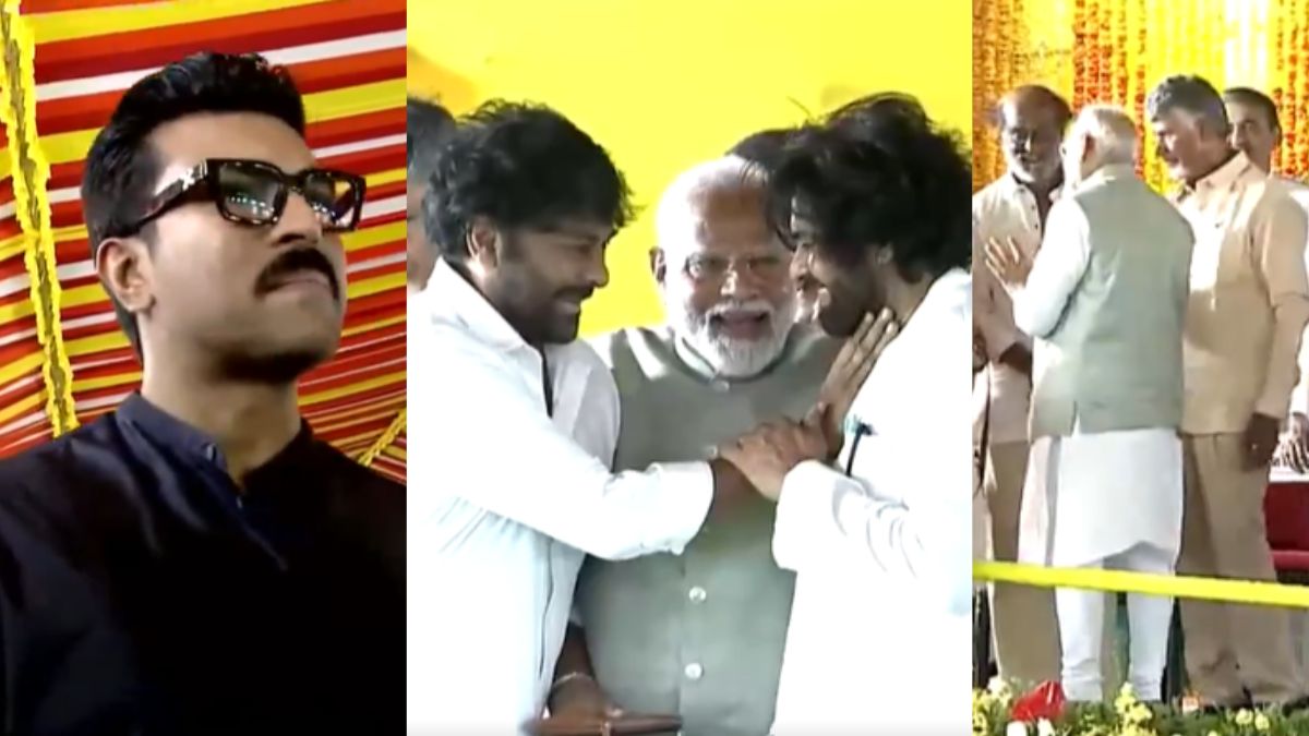 N Chandrababu Naidu Oath-Taking Ceremony: Ram Charan, Rajinikanth, Chiranjeevi And More In ...